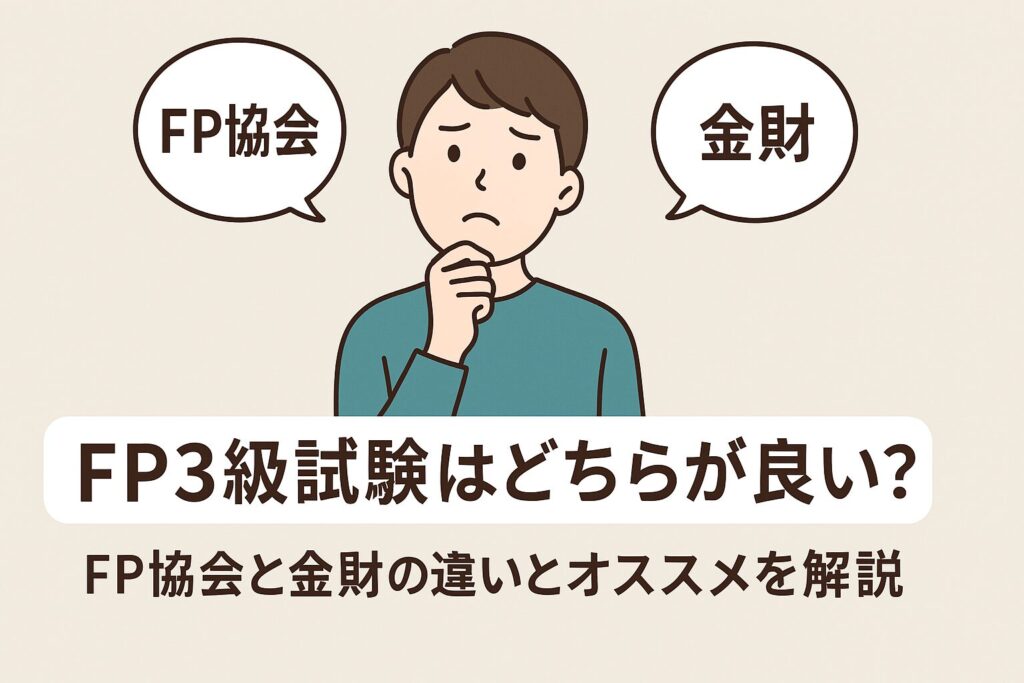 FP3級試験はどちらが良い？ | FP協会と金財（きんざい）の違いとオススメを紹介 - FPのライト